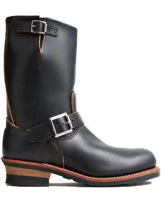 Red Wing Shoes bottines Engineer &agrave; boucle - Noir
