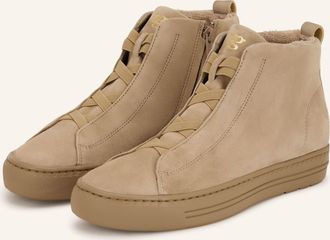 Paul Green Hightop-Sneaker beige