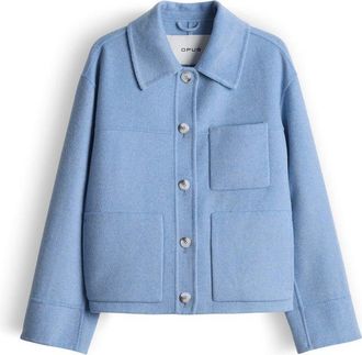 OPUS Wolljacke HELIA im hochwertigen Woll Mix Lockere Passform, gerader Schnitt, &uuml;berschnittene Schulter