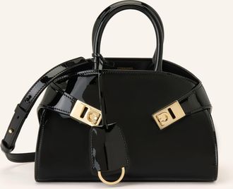 Ferragamo Ferragamo Umh&auml;ngetasche Hug Mini schwarz
