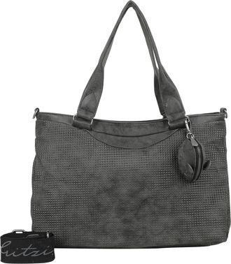 Fritzi Aus Preußen Schultertasche Umhängetasche Joly Waffly Shoulder Bag Black dunkelgrau