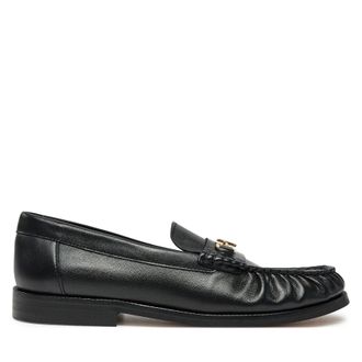 Tommy Hilfiger Mokassins Tommy Hilfiger Soft Leather Horsebit Loafer FW0FW08414 Schwarz