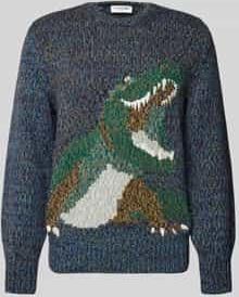 Lacoste Regular Fit Strickpullover aus Woll-Mix