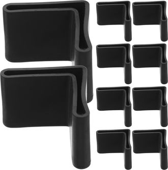 Hemobllo LIFKICH 12 St&uuml;ck Dreieckige Gummif&uuml;&szlig;e f&uuml;r Gro&szlig;e Stuhlbeine rutschfeste M&ouml;belbeinschoner mit Bodenschutz f&uuml;r Zuhause Stabile Fu&szlig;&uuml;berz&uuml;ge f&uuml;r St&uuml;hle und