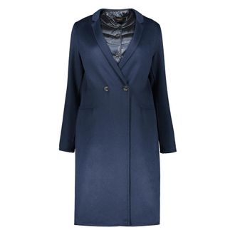 Moorer Herausnehmbare Innenweste Mantel Gepolsterter Bodywarmer - - Coats - Damen - Blau - XS