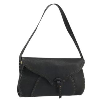 Celine Pre-owned Sac bandouli&egrave;re vintage - Femme - Pre-owned - Noir - Taille: ONE Size