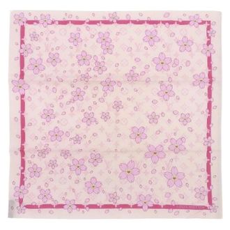 Louis Vuitton Pre-owned Soie foulards - Femme - Pre-owned - Rose - Taille: ONE Size