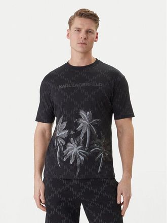 Karl Lagerfeld T-Shirt 755172 562251 Schwarz Loose Fit