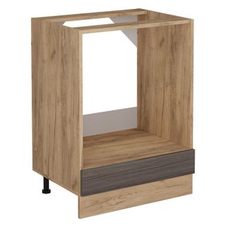 Vicco Meuble pour four R-Line, Gris noble, 60cm sans pt