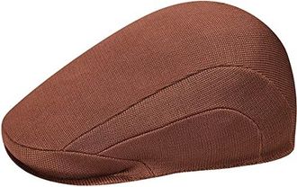 Kangol Tropic Flatcap - Casquette &agrave; visi&egrave;re 507 - Casquette solaire - Casquette plate - Casquette d&eacute;t&eacute; - Avec visi&egrave;re, acajou, XXL
