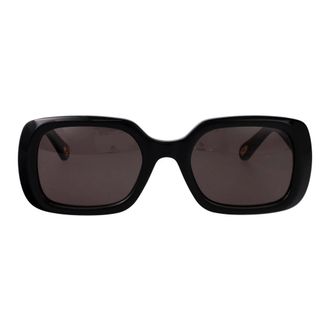Chlo&eacute; Lunettes de soleil rectangulaires - unisex - Accessoires - Noir - Taille: 53 MM