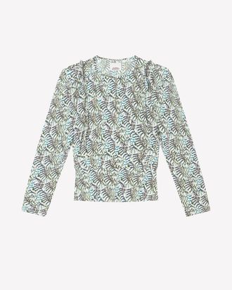 Isabel Marant Haut Zarga - Femme - &Eacute;cru - Taille 34 - Isabel Marant