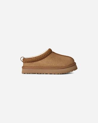 UGG Tazz Dazzle f&uuml;r Kinder in Brown, Gr&ouml;&szlig;e Wildleder
