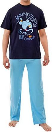 Disney Ensemble De Pyjamas - Aladdin - Homme - Bleu - XX-Large