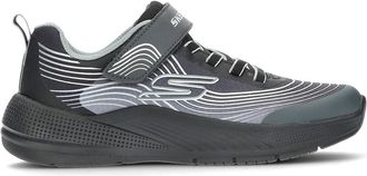 Skechers Mädchen Microspec Advance Oasis Point Sneaker, Black