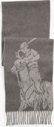 Polo Ralph Lauren Schal aus Wollmischung in Grau