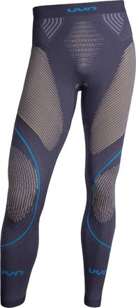 UYN Herren Evolutyon Uw Strumpfhose, Charcoal/Gold/Atlantic, S/M