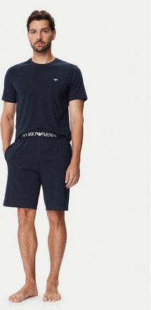 Emporio Armani Pyjama EM000400 AF25017 UB102 Dunkelblau Regular Fit