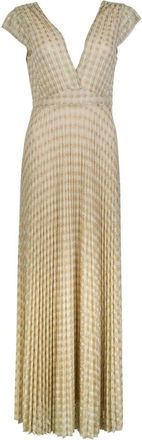 Forte_Forte Femme, Robes, Beige, Taille: 40 FR Robe pliss&eacute;e