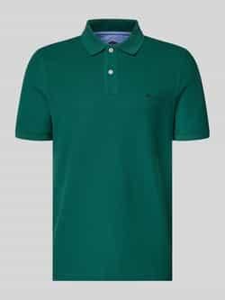 Fynch-Hatton Regular Fit Poloshirt mit Logo-Stitching