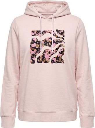Ulla Popken Sweatshirt Hoodie Motivdruck Kapuze Langarm