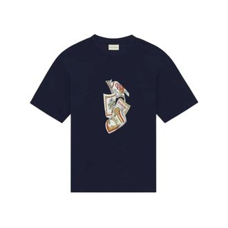 Dr&ocirc;le de Monsieur Homme, Tops, Bleu, Taille: XL T-Chemises