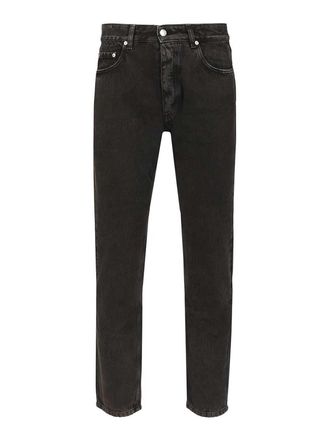 Icon Denim Los Angeles Straight Leg Jeans - Schwarz