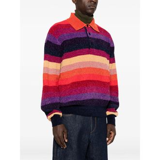 Dr&ocirc;le de Monsieur Multi Polo Sweater - Multicolor