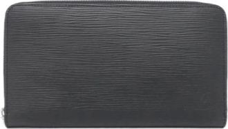 Louis Vuitton unisex, Pre-owned, Noir, Taille: ONE Size Portefeuille en tissu Pre-owned