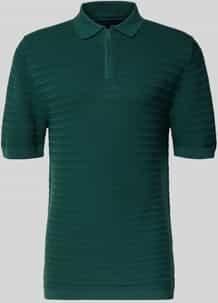 Mc Neal Regular Fit Poloshirt mit kurzem Rei&szlig;verschluss