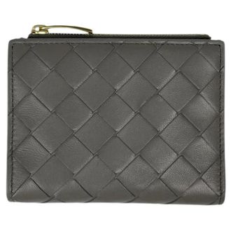 Bottega Veneta Pre-owned Intrecciato Geldb&ouml;rse (Bifold) - - Pre-owned - Damen - Grau - ONE SIZE
