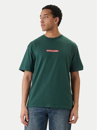 Quiksilver T-Shirt Dna Clicker EQYZT08207 Gr&uuml;n Regular Fit