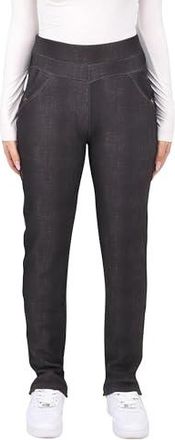 Malito more than fashion Malito 7031 Jeggings thermiques pour femme - Legging basique doublé au look jean - Pantalon dhiver chaud - Doublure en peluche douce (M-3XL), gris, M