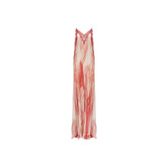 Elisabetta Franchi Maxikleid - - Dresses - Damen - Rot - L