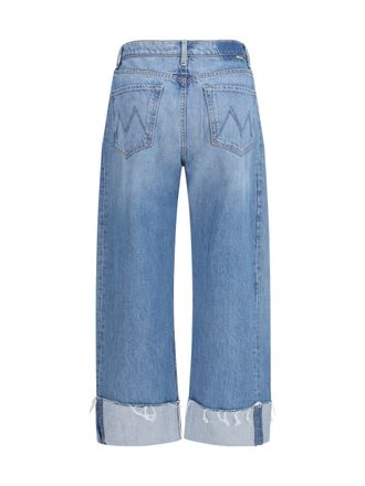 Mother Womens Half-Pipe Jeans Last Bite Cotton