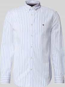 Tommy Hilfiger Regular Fit Freizeithemd aus Baumwoll-Popeline