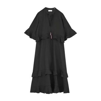 Skall Studio Femme, Robes, Noir, Taille: 36 FR Maxi Robes