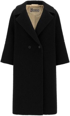 Herno Manteau Au Genou - Noir