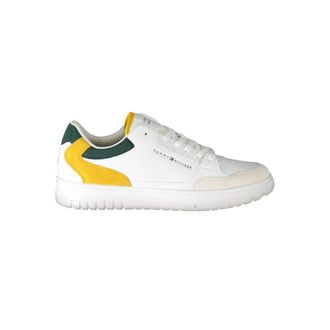 Tommy Hilfiger Tommy Hilfiger White Polyethylene Herren Sneaker - - Shoes - Herren - Mehrfarbig - 41 EU