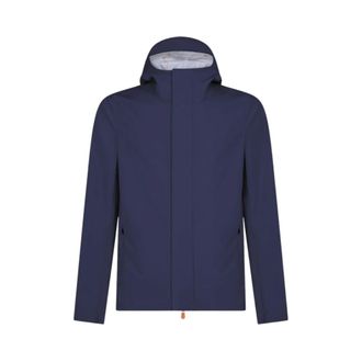 Save The Duck Homme, Sport, Bleu, Taille: L Veste dextérieur imperméable