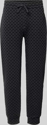 A|X Armani Exchange Sweatpants im Allover-Look mit Logo-Muster Modell PANTALONI