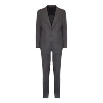 Tagliatore Zweireihiger Nadelstreifenanzug - - Suits - Herren - Grau - L