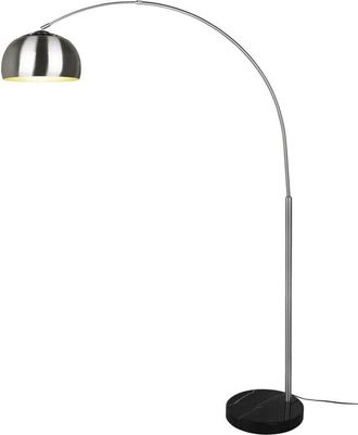 Trio Leuchten Lampadaire Argentina design en arc m&eacute;tal et marbre