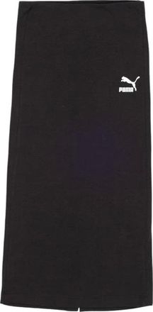 Puma Puma, Femme, Jupes, Noir, Taille: 34 FR Jupe Longuette