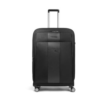 Piquadro Erweiterbarer gro&szlig;er Koffer mit 4 Rollen - - Suitcases - Herren - Schwarzk - ONE SIZE