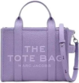 Marc Jacobs Femme, Sacs, Violet, Taille: ONE Size Leather Small Tote Bag