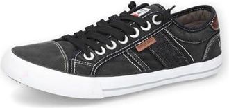 Dockers by Gerli Sneaker Low Homme Baskets Noir EU45, Coton, Semelle en Caoutchouc