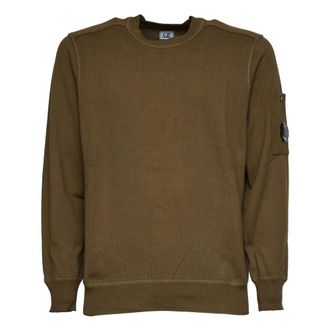 C.P. Company Rundhals-Strickware - - Knitwear - Herren - Gr&uuml;n - S