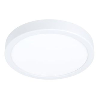 Eglo connect.z Smart Home plafonnier LED de salle de bain Fueva 6-Z, ZigBee, app et commande vocale Alexa, blanc chaud - blanc froid, RGB, luminaire intens