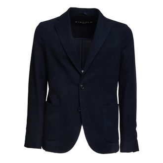 Circolo 1901 Revers Classico - - Jackets - Herren - Blau - S